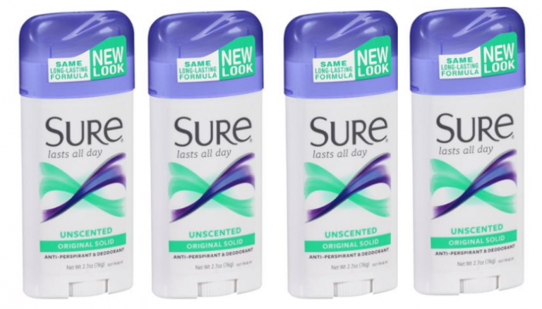 Sure Deodorant and Antiperspirant Spray Just $1.00 With Sale and Coupon ...
