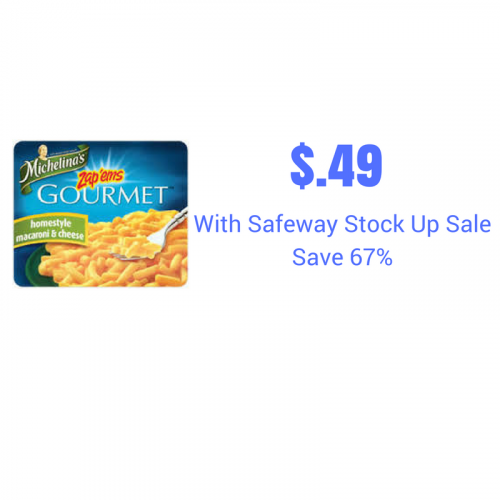 Michelina's Zap'Ems Entrees Just $.49 - Super Safeway