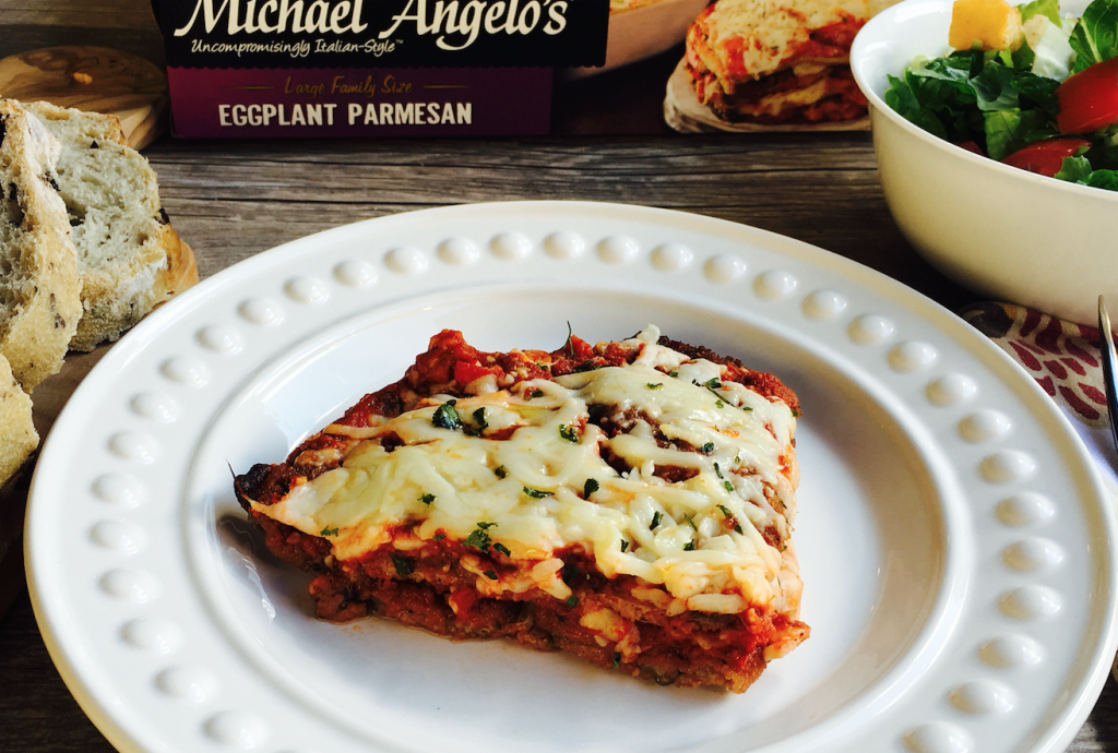 Easy Dinner Option with Michael Angelo's Signature Eggplant Parmesan ...