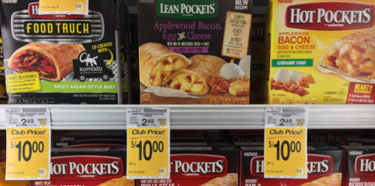 Hot and Lean Pockets on Sale - Pay as Low as $1.50, $0.75 a Serving ...