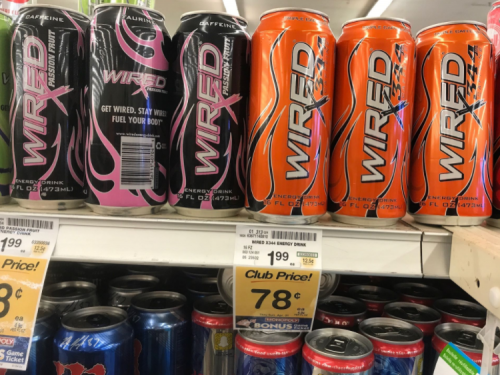 Wired Energy Drinks for $0.78 - Grab and Go Deal - Super Safeway