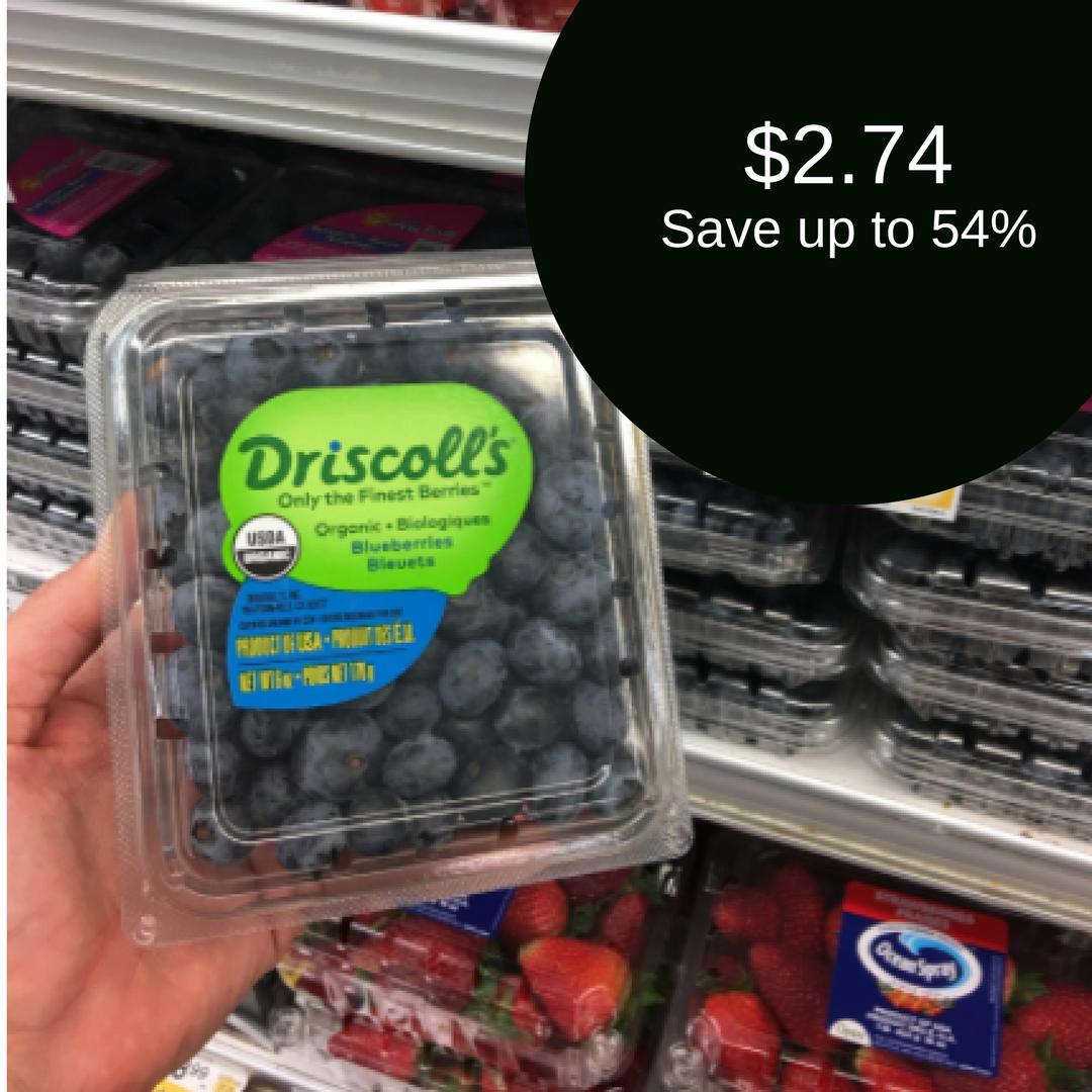 Organic Driscoll's Blueberries for as Low as $2.74 - Super Safeway