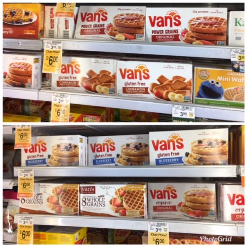 Van's Frozen Waffles as Low as $1.00 at Safeway - Save 71% - Super Safeway