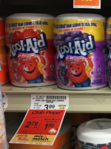 Kool-Aid, Country Time Lemonade, & Tang Canisters for $1.49 - Super Safeway