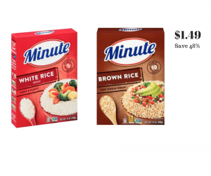 New Minute Instant Rice Coupon and Sale, Pay Just $1.49 at Safeway ...