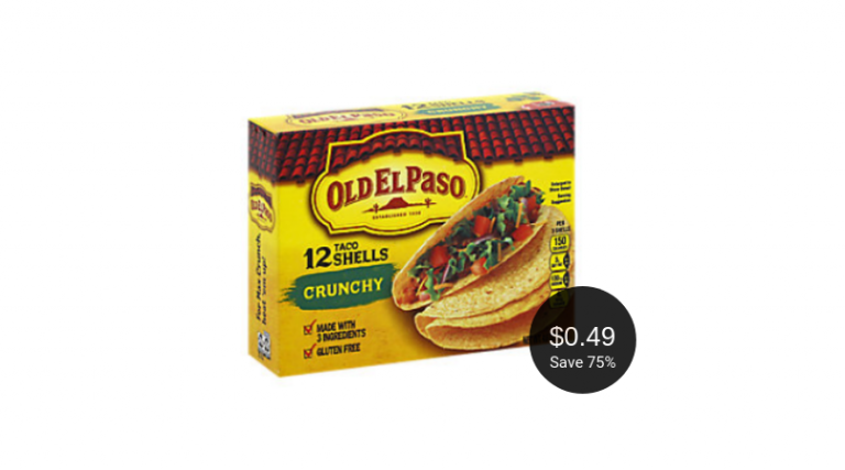 Old El Paso Taco Shells Deal = as Low as $.49 at Safeway - Super Safeway