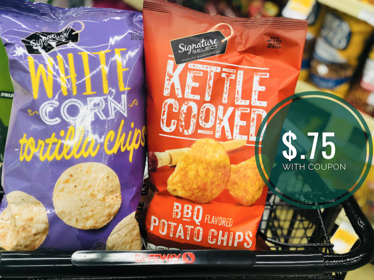 Signature SELECT Chips Just $.75 a Bag With Coupon at Safeway - Super ...