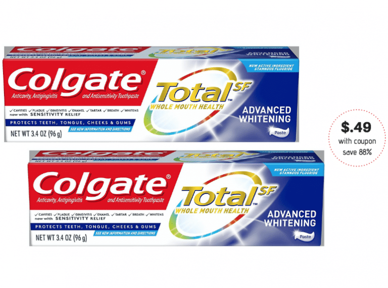 HUGE Colgate Oral Care Sale - Free Toothpaste, $.49 Total Advanced and ...