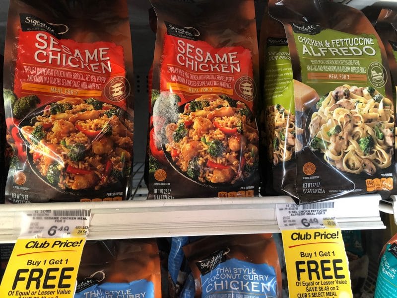 Signature SELECT Meals for 2 - Buy 1, Get 1 FREE at Safeway | Pay $3.25 ...