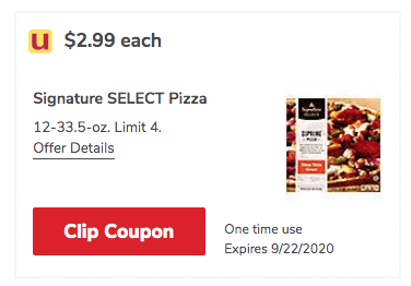 Safeway's Signature SELECT Pizza Just $2.99 - Super Safeway