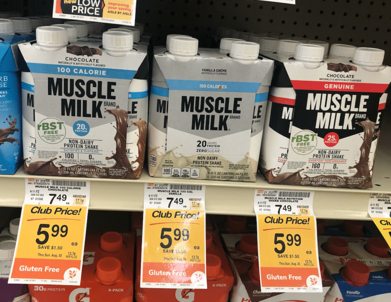 Free Gatorade Super Shake Protein Shakes With Muscle Milk Purchase at ...