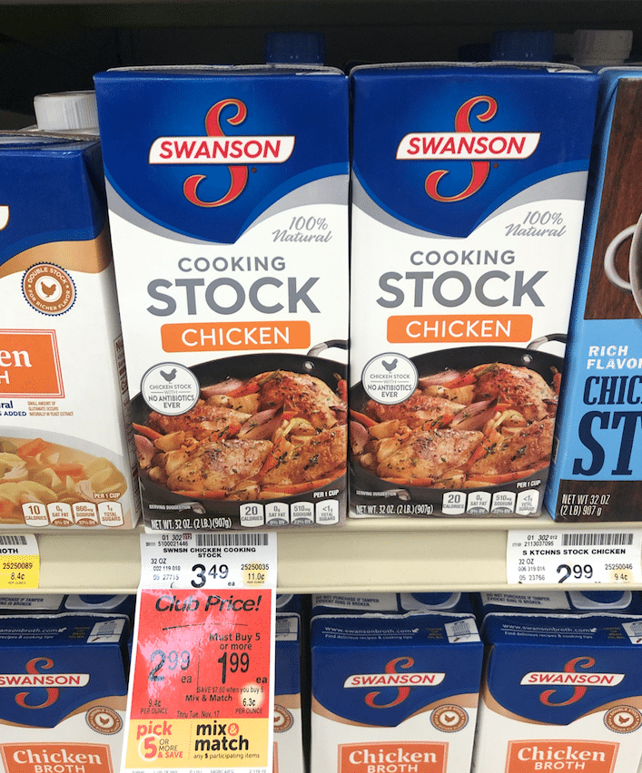99¢ Swanson Broth and Stock 32 oz Cartons at Safeway - Super Safeway