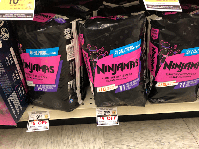 NEW Ninjamas Nighttime Underwear for Kids - Just $5.49 at Safeway ...