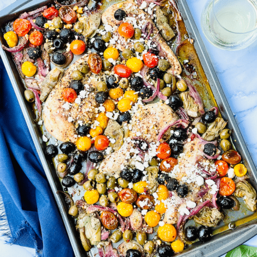 Mediterranean Chicken With Olives, Tomatoes and Artichoke Hearts ...