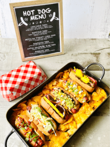 Hot Dog Bar With 6 Gourmet Hot Dog Toppings - Super Safeway