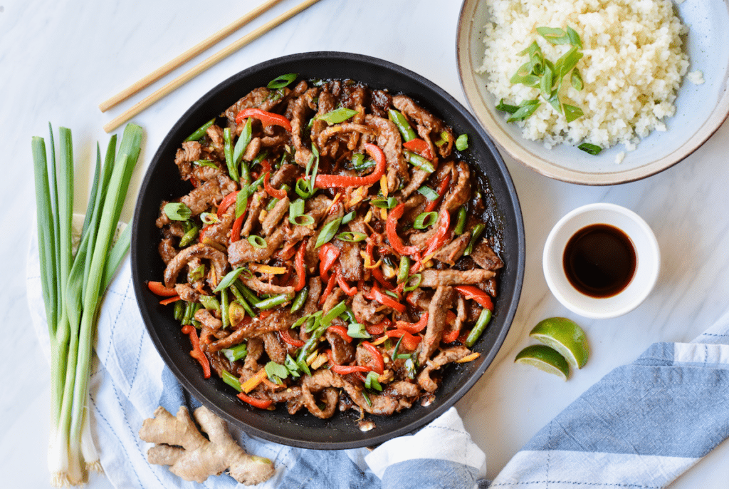 Healthy Mongolian Beef Bowls - Super Safeway